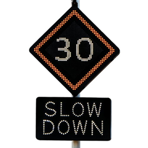 LED Road Signs | Electronic Road Signage with Radar