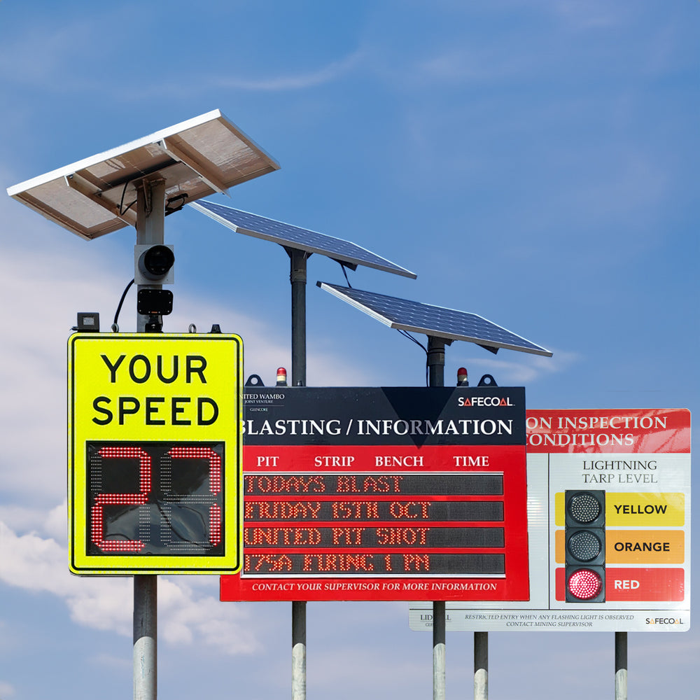 LED Road Signs | Electronic Road Signage with Radar