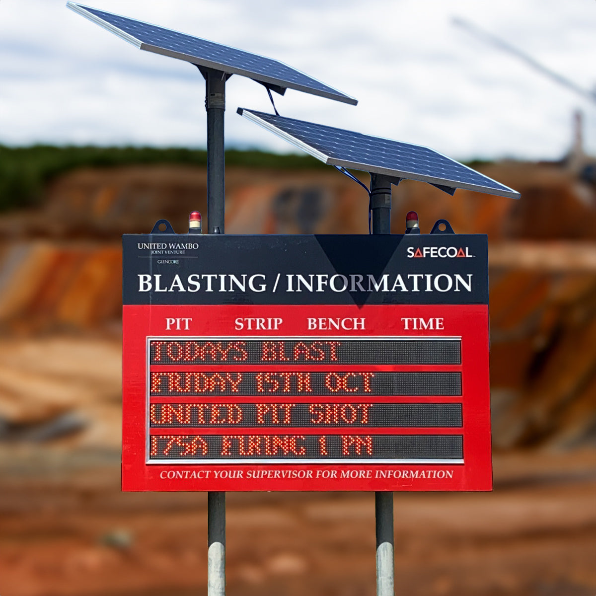 LED 4 Line Blast Board – HIVIS Group