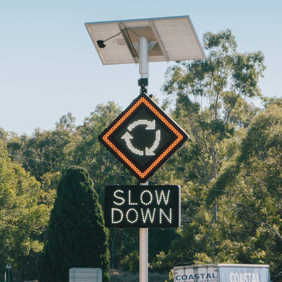 LED Road Signs | Electronic Road Signage with Radar