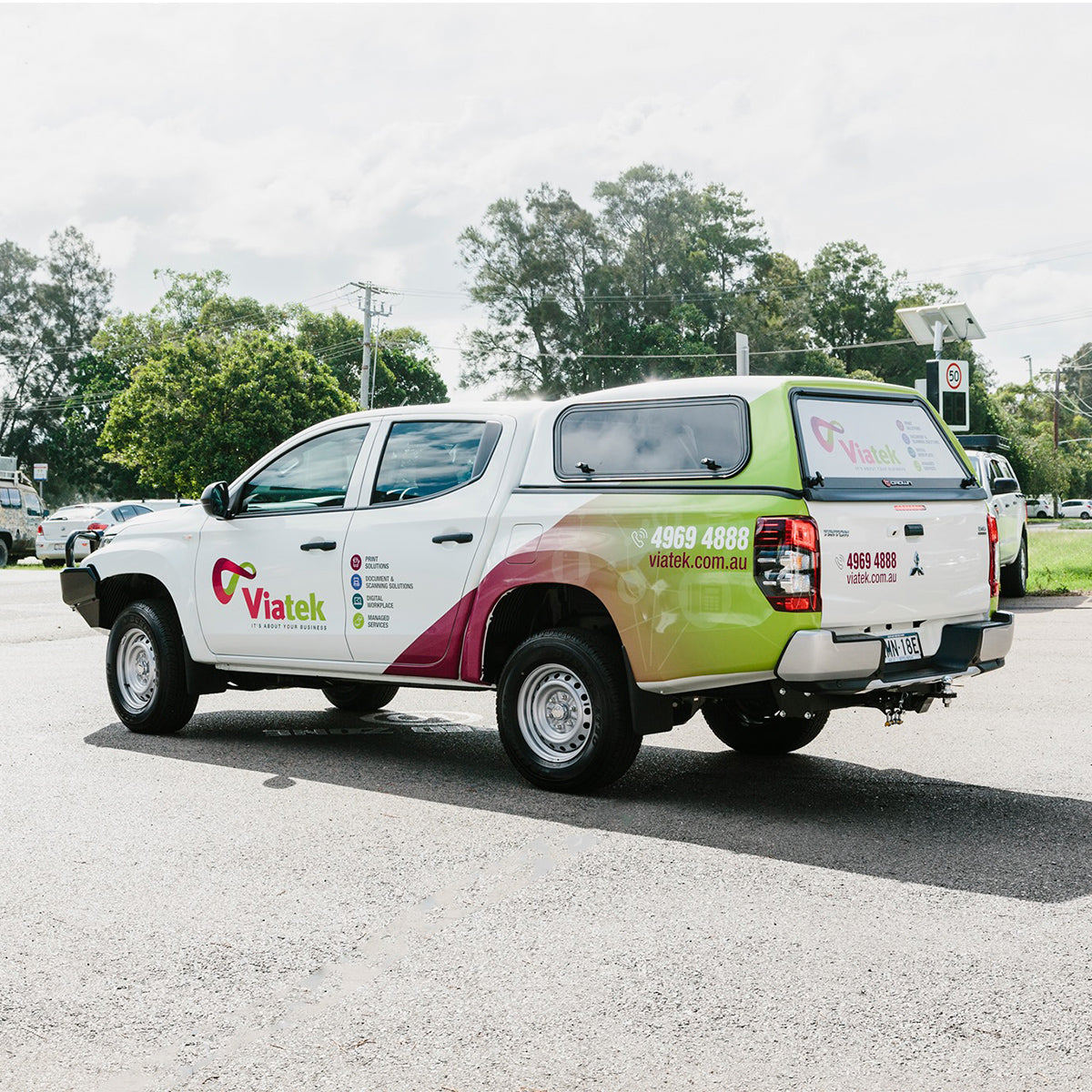 Work Ute Wraps and Decals