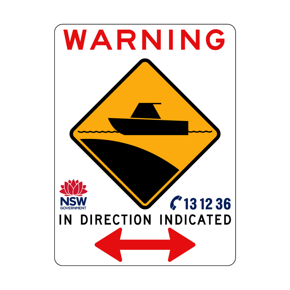 Warning Shallow Water (Symbol) Ahead