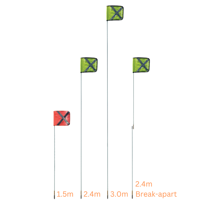 Mine Flags & Flagstaffs | Durable Mining Safety
